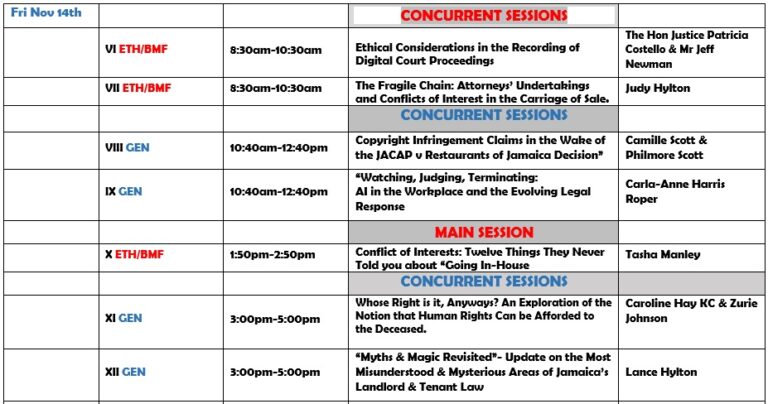 The Jamaican Bar Association | Jambar Annual Flagship Conference 2025